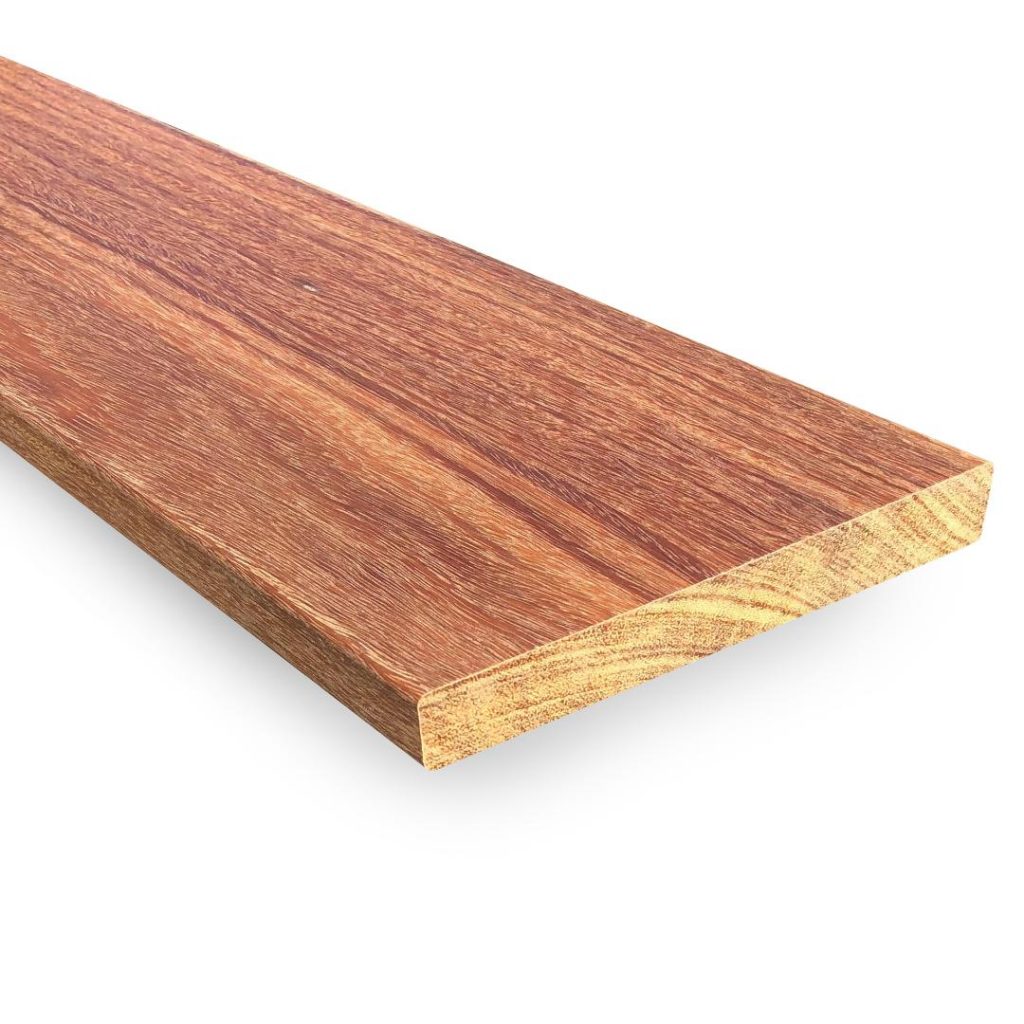 Red Cumaru Smooth Decking Board - TERAWOOD